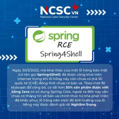 Hacker đã dò quét một số hệ thống tại Việt Nam qua lỗ hổng Spring4Shell - Báo Thái Nguyên điện tử